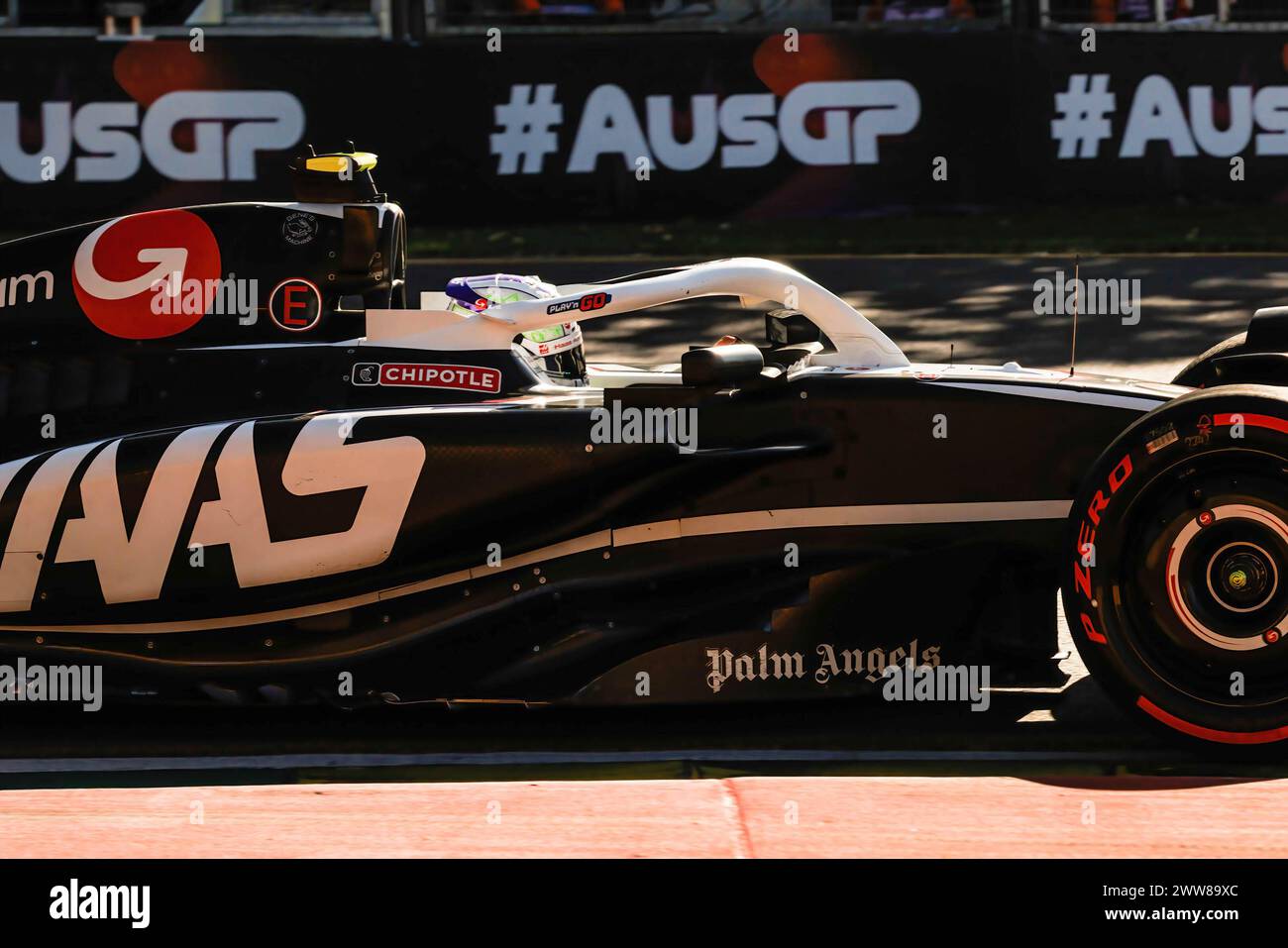 Melbourne Australia 22nd Mar 2024 Nico Hulkenberg Of Germany Drives