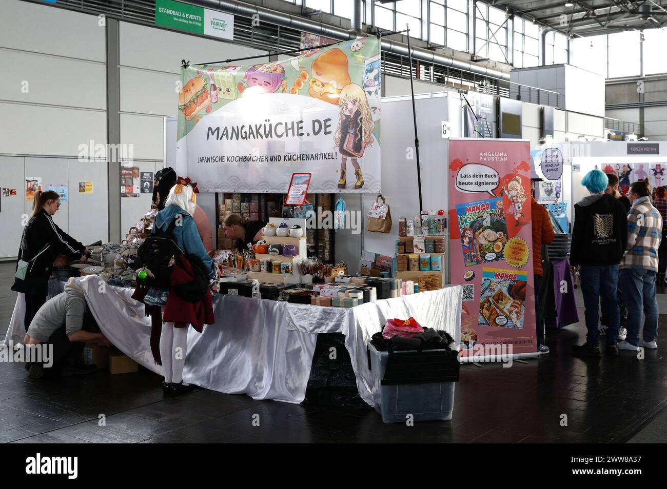 Manga-Comic-Con auf der Leipziger Buchmesse 2024 auf dem Messegelände ...