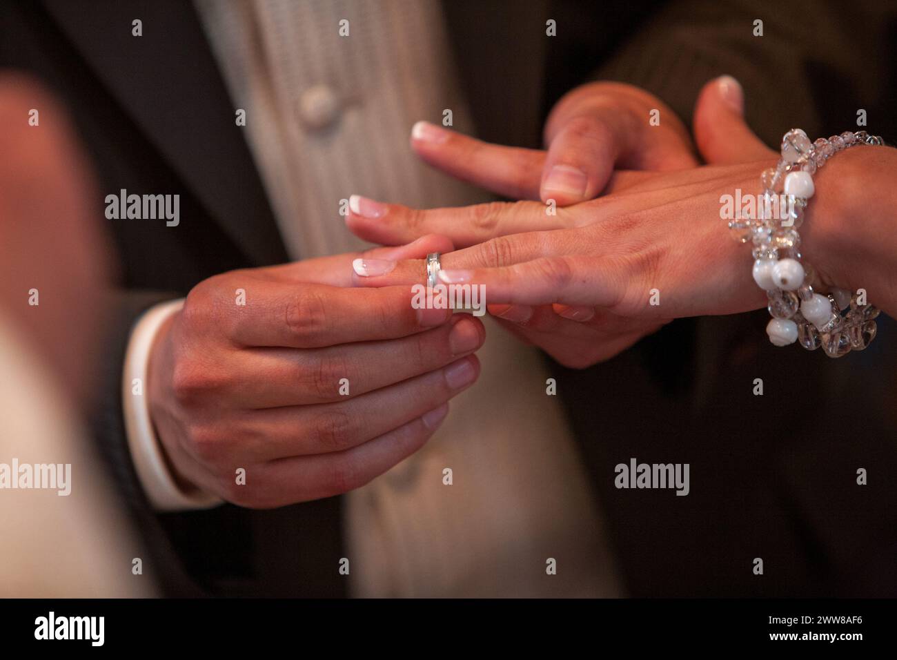 Matrimonial exchange hi-res stock photography and images - Alamy