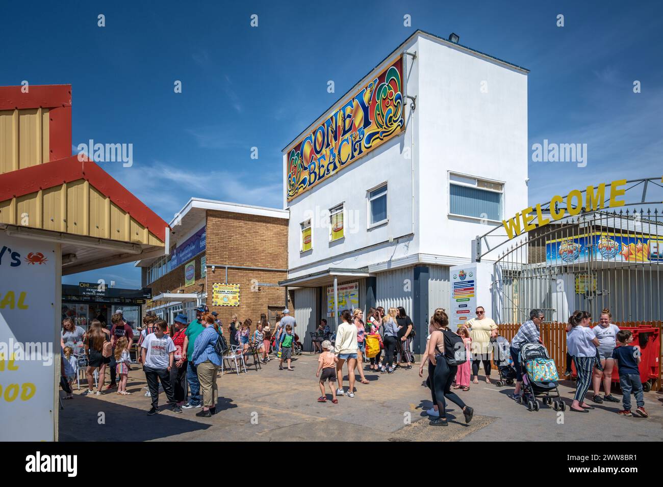 Coney Beach, Porthcawl, Wales, UK Stock Photo - Alamy
