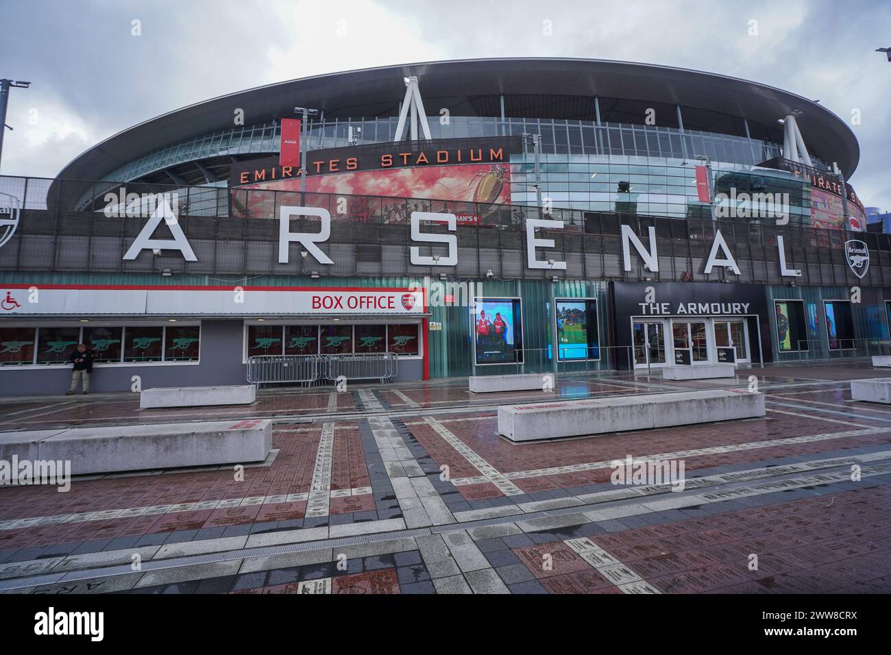 Arsenal Emirates Stadium, North London Stock Photo - Alamy