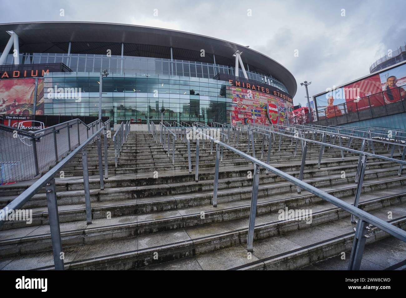 Arsenal Emirates Stadium, North London Stock Photo - Alamy
