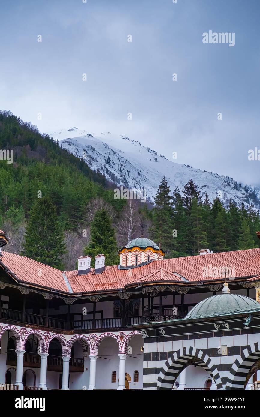 Monastery of Saint Ivan (John) of Rila (Rila Monastery), Bulgaria Stock ...