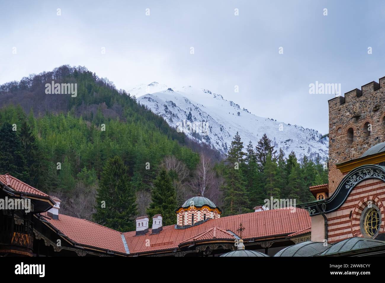 Monastery of Saint Ivan (John) of Rila (Rila Monastery), Bulgaria Stock ...