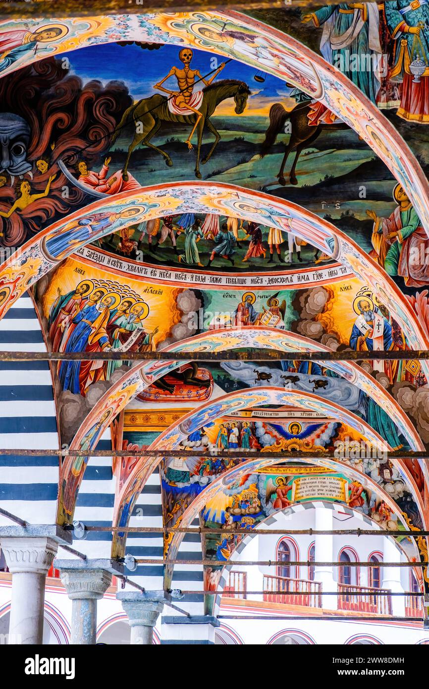 Monastery of Saint Ivan (John) of Rila (Rila Monastery), Bulgaria Stock ...