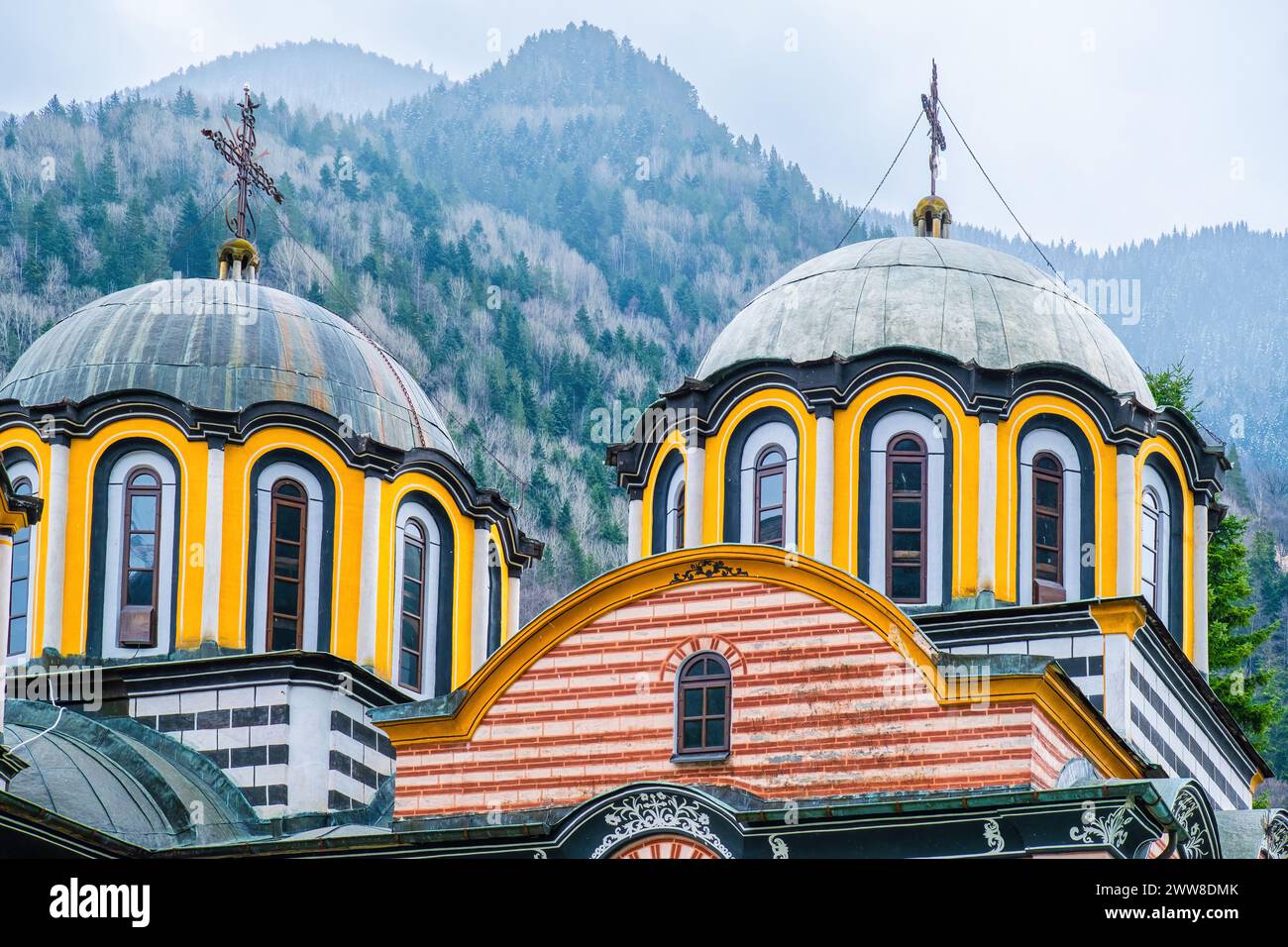 Monastery of Saint Ivan (John) of Rila (Rila Monastery), Bulgaria Stock ...