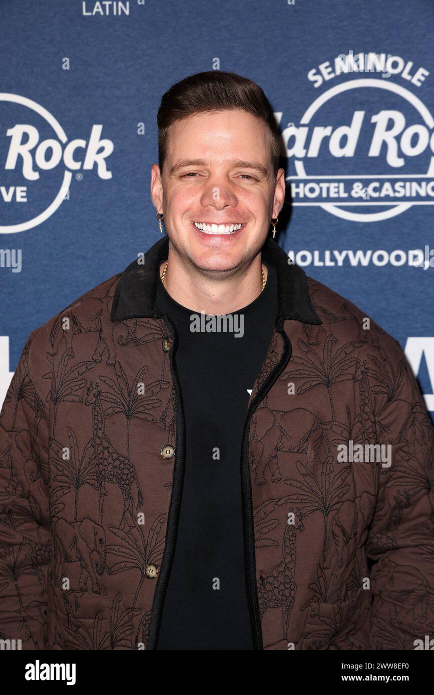 HOLLYWOOD, FL - MARCH 21: Marko is seen during Shakira ‘Las Mujeres ya ...