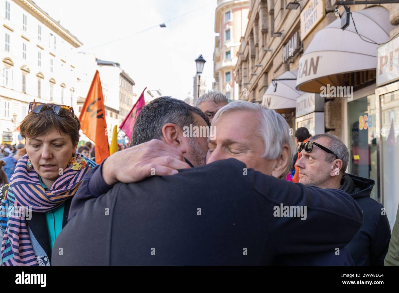 Rome, Italy, 21/03/2024, Rome, Italy. 21st Mar, 2024. The Mayor of Bari ...