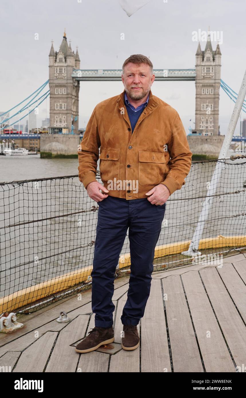 Guy Ritchie attends a photo call for The Ministry of Ungentlemanly ...