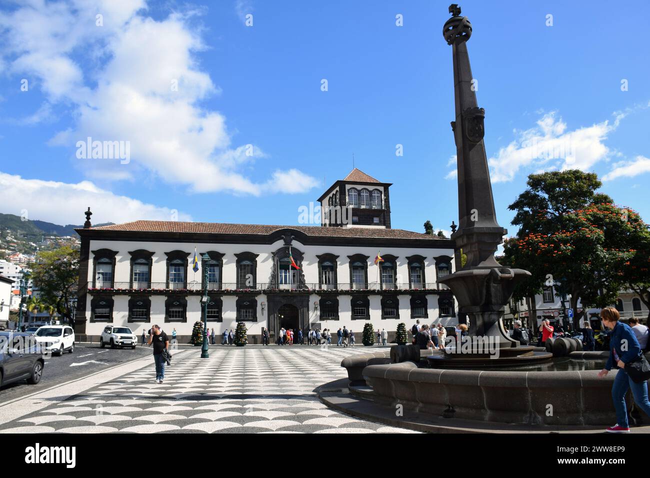 Paços do Concelho do Funchal, Funchal Town Hall, Madeira, March 2024 ...