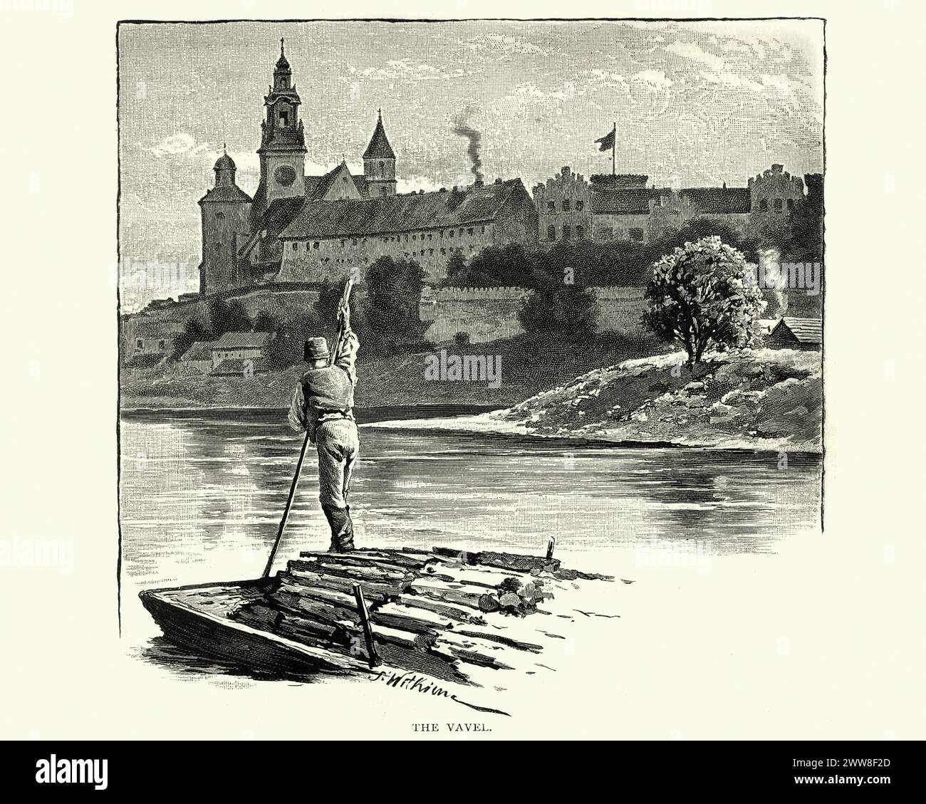 Renaissance engraving italian castle hi-res stock photography and ...