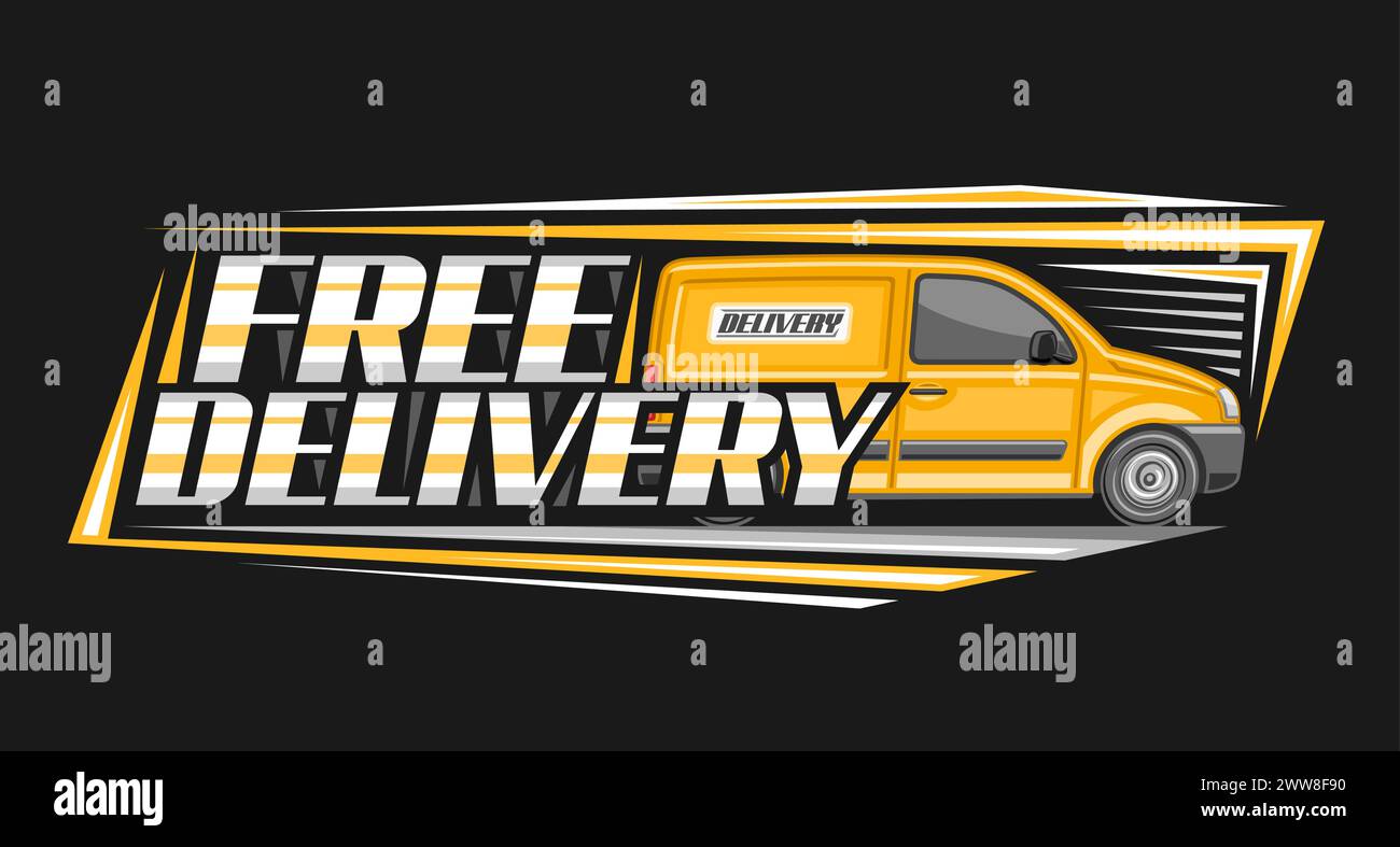 Postal delivery truck in Stock Vector Images - Alamy