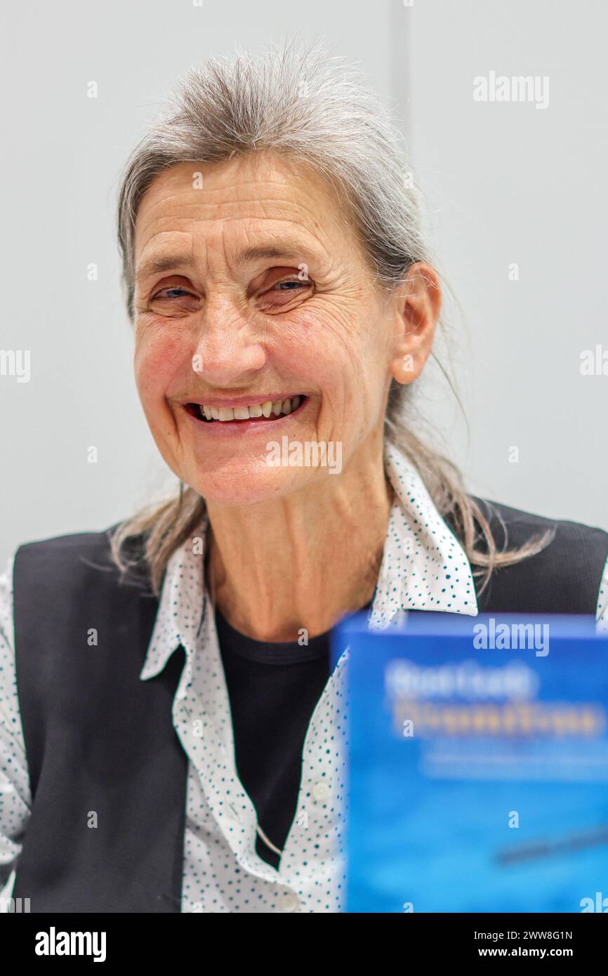 Leipzig, Germany. 22nd Mar, 2024. Root Leeb, German writer, painter and ...