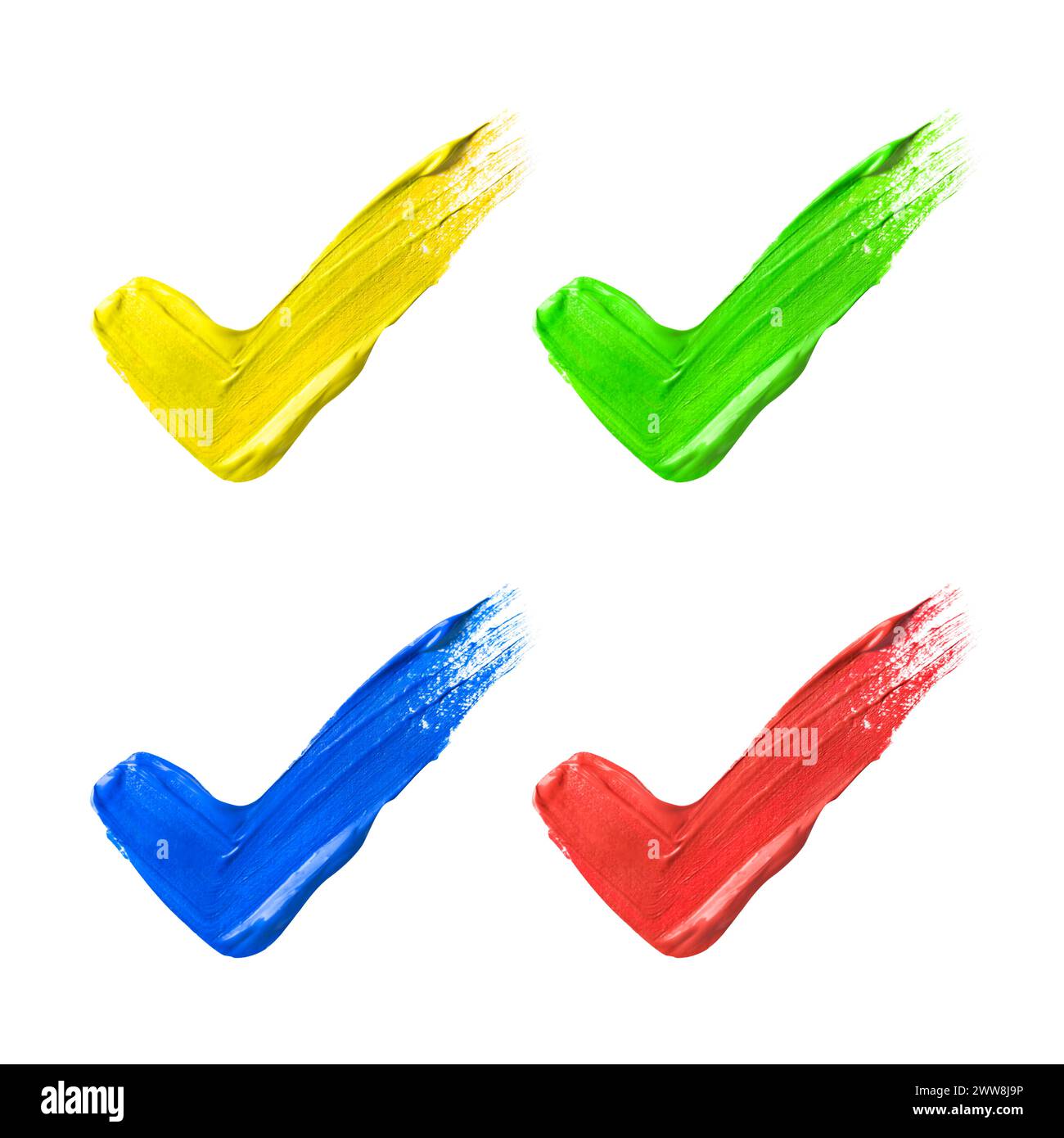 Green tick marks hi-res stock photography and images - Alamy