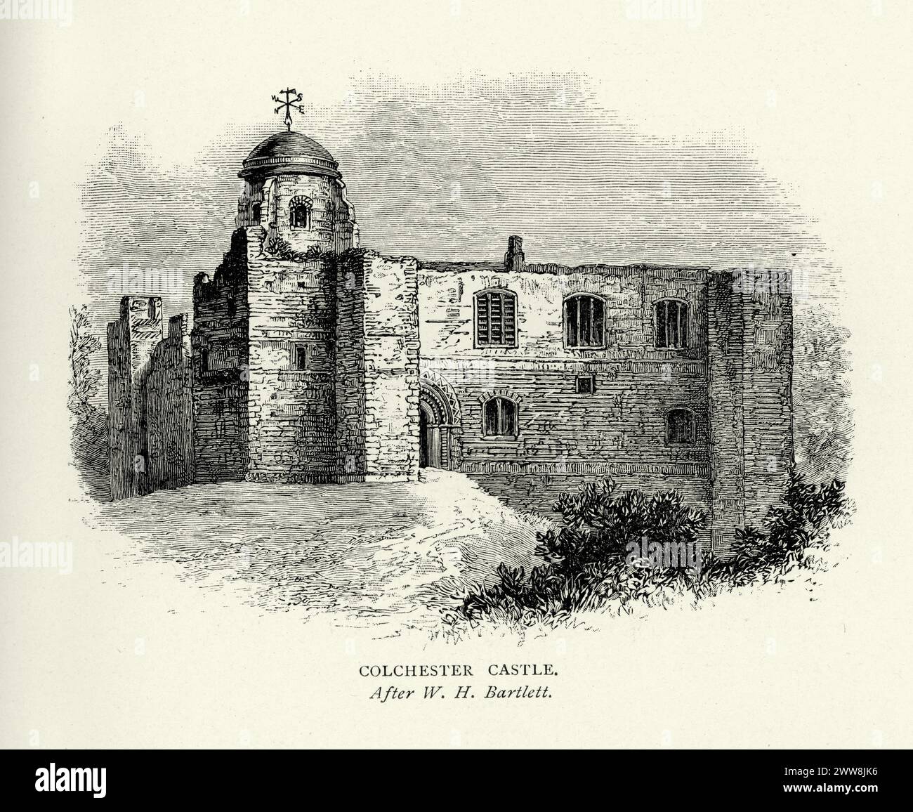 Colchester castle painting hi-res stock photography and images - Alamy