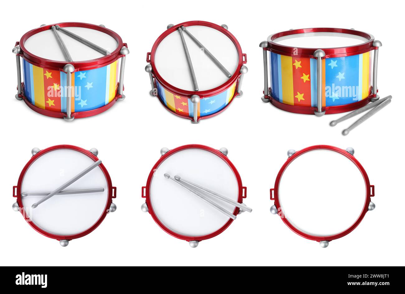 Toy drum kit hi-res stock photography and images - Alamy
