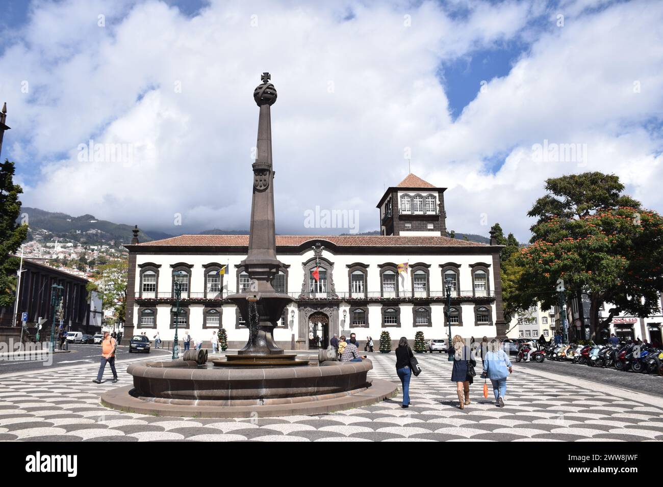 Paços do Concelho do Funchal, Funchal Town Hall, Madeira, March 2024 ...