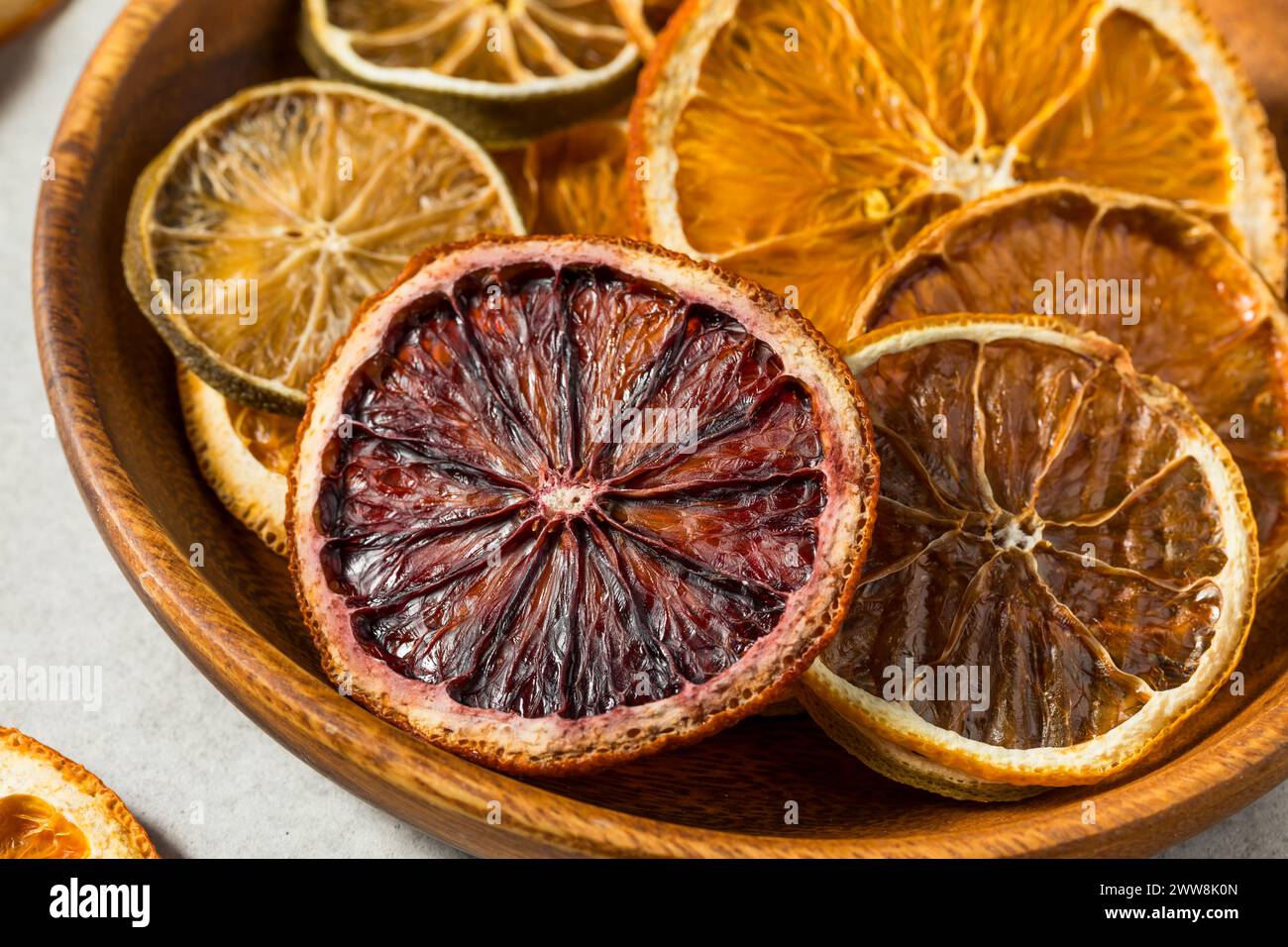 Healthy Dried Dehydrated Citrus Fruit with Oranges LIme and Lemons ...