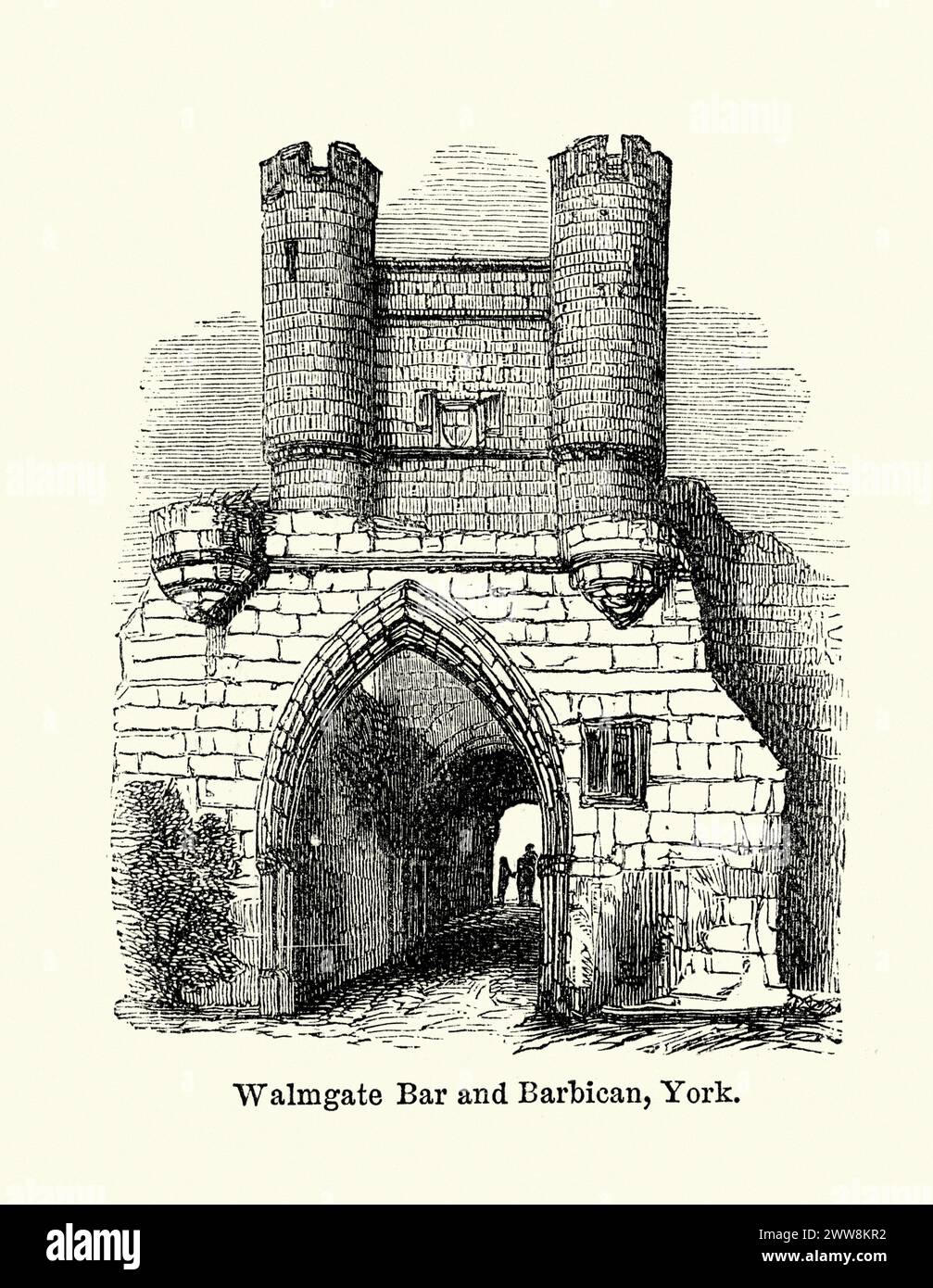 Barbican gate castle 12th century hi-res stock photography and images ...