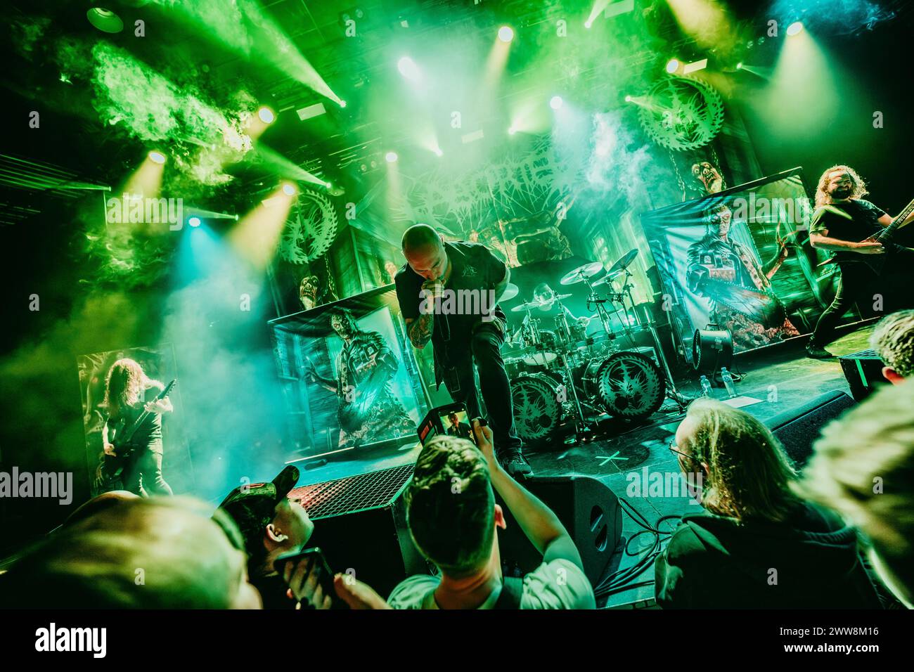 Copenhagen, Denmark. 21st Mar, 2024. The Belgian death metal band ...