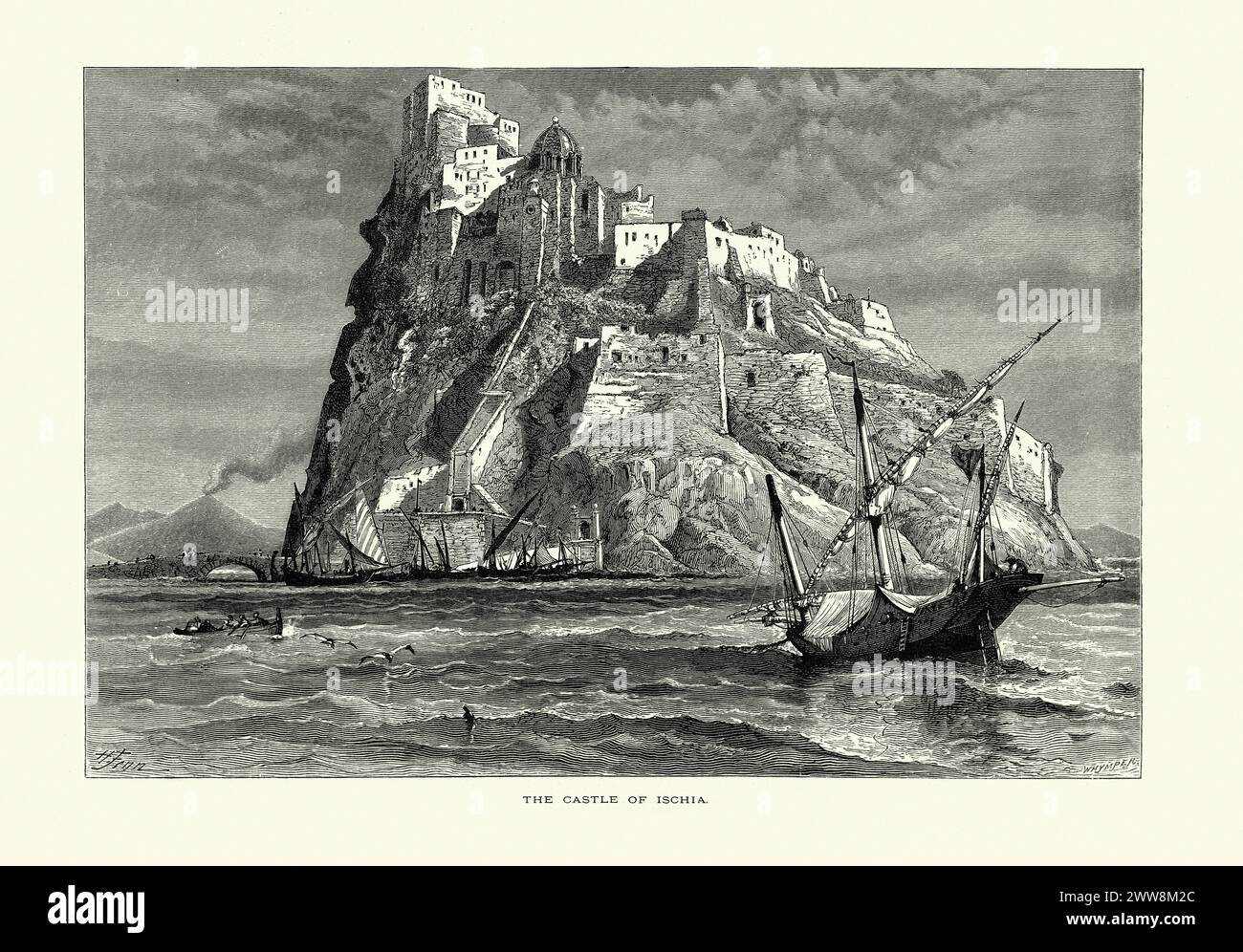 Aragonesse castle hi-res stock photography and images - Alamy