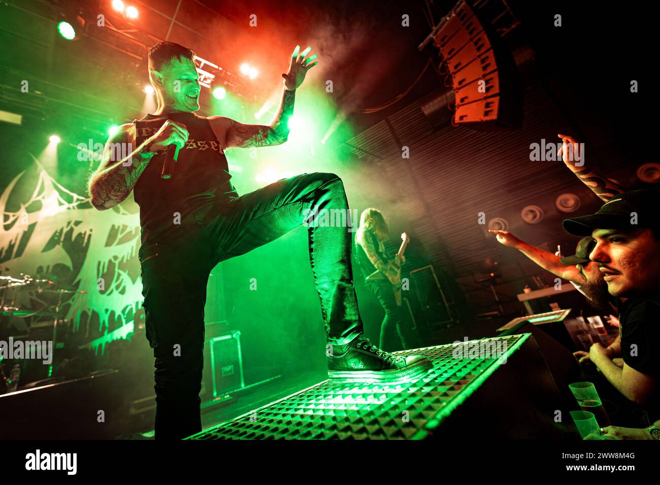 Copenhagen, Denmark. 21st Mar, 2024. The American deathcore band ...