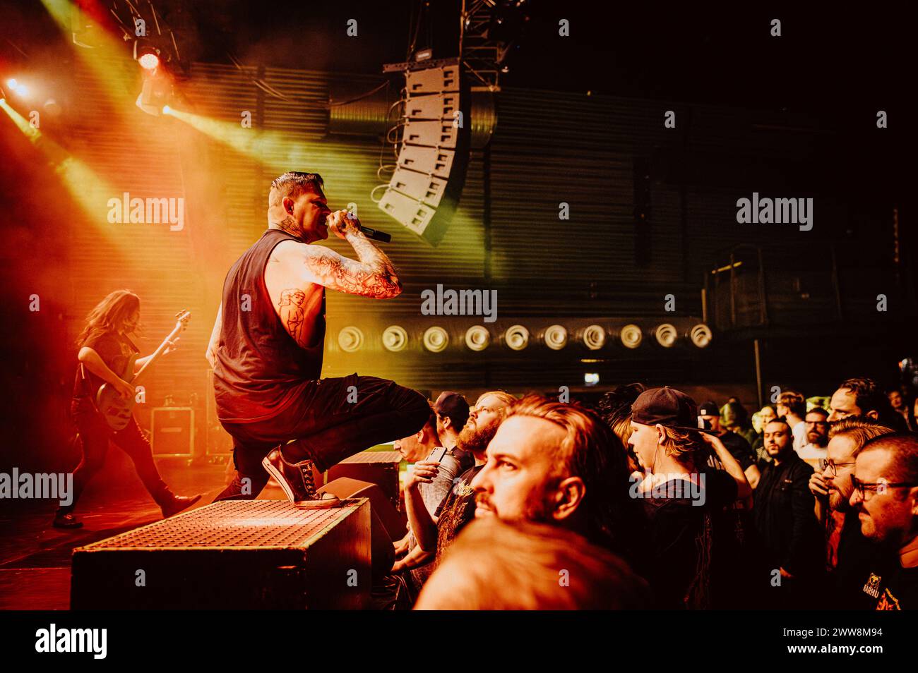 Copenhagen, Denmark. 21st Mar, 2024. The American deathcore band ...