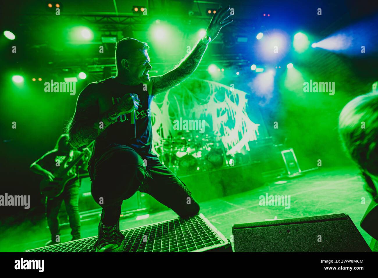 Copenhagen, Denmark. 21st Mar, 2024. The American deathcore band ...