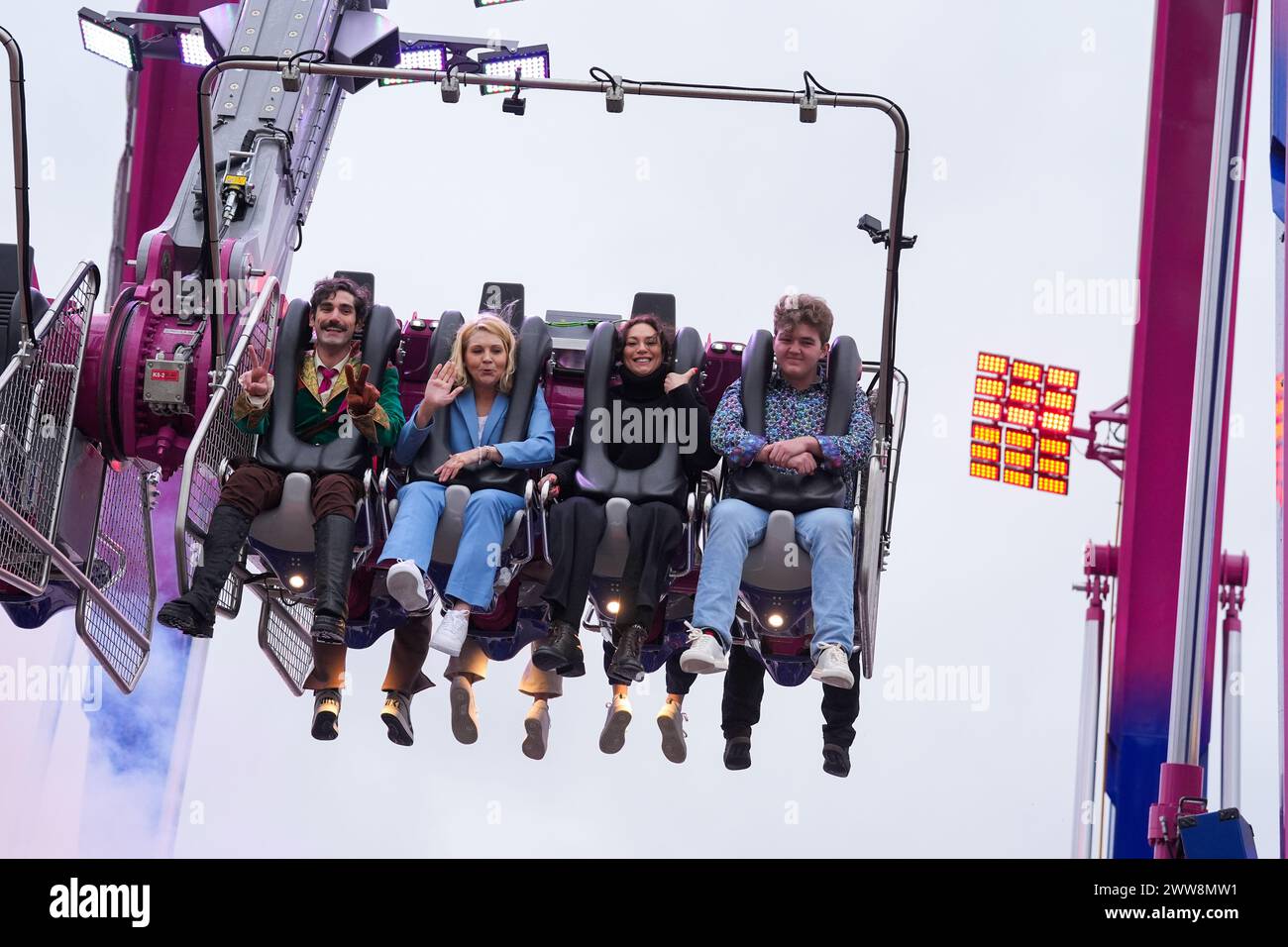 Hamburg, Germany. 22nd Mar, 2024. Sharlely "Lilly" Becker (2nd from ...