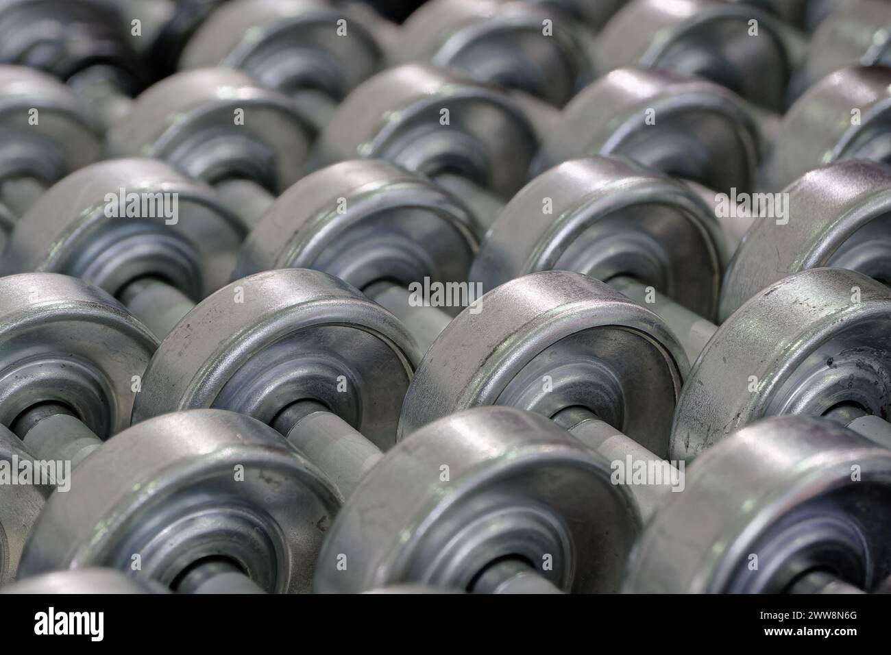 Stretch roller conveyor hi-res stock photography and images - Alamy