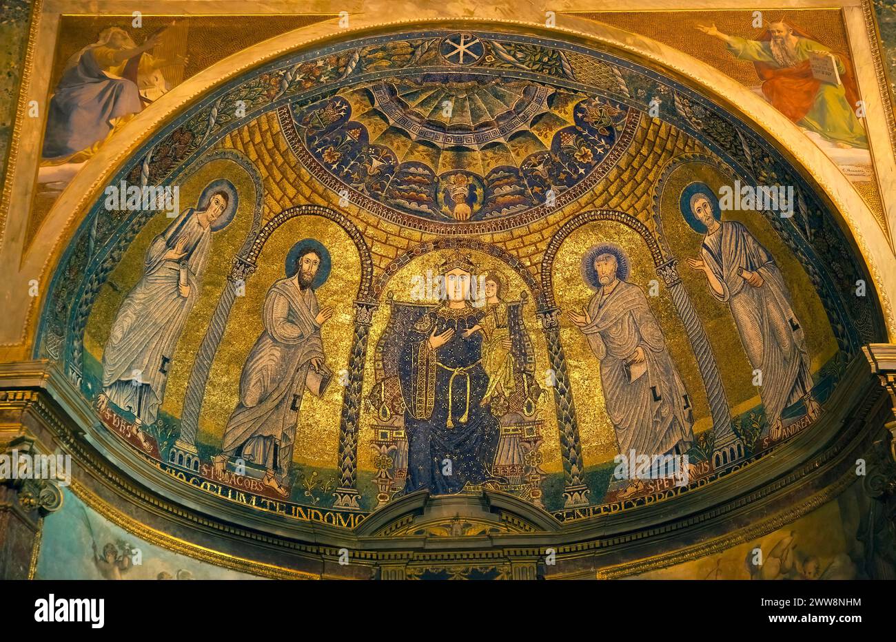 Christian saints of ancient rome hi-res stock photography and images ...