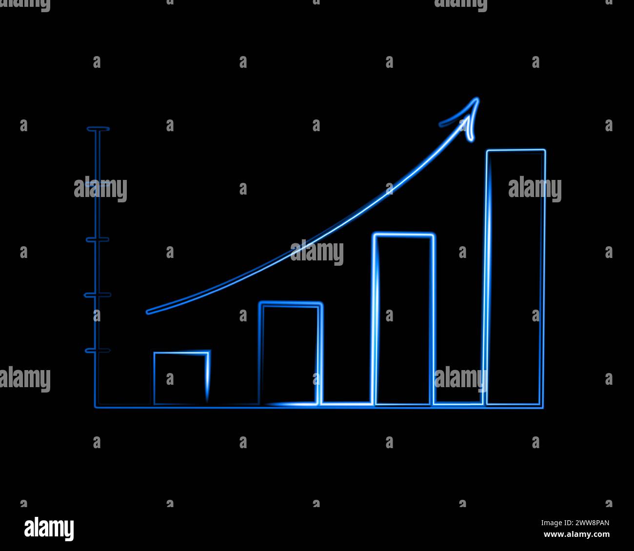 Growth over time Stock Vector Images - Alamy