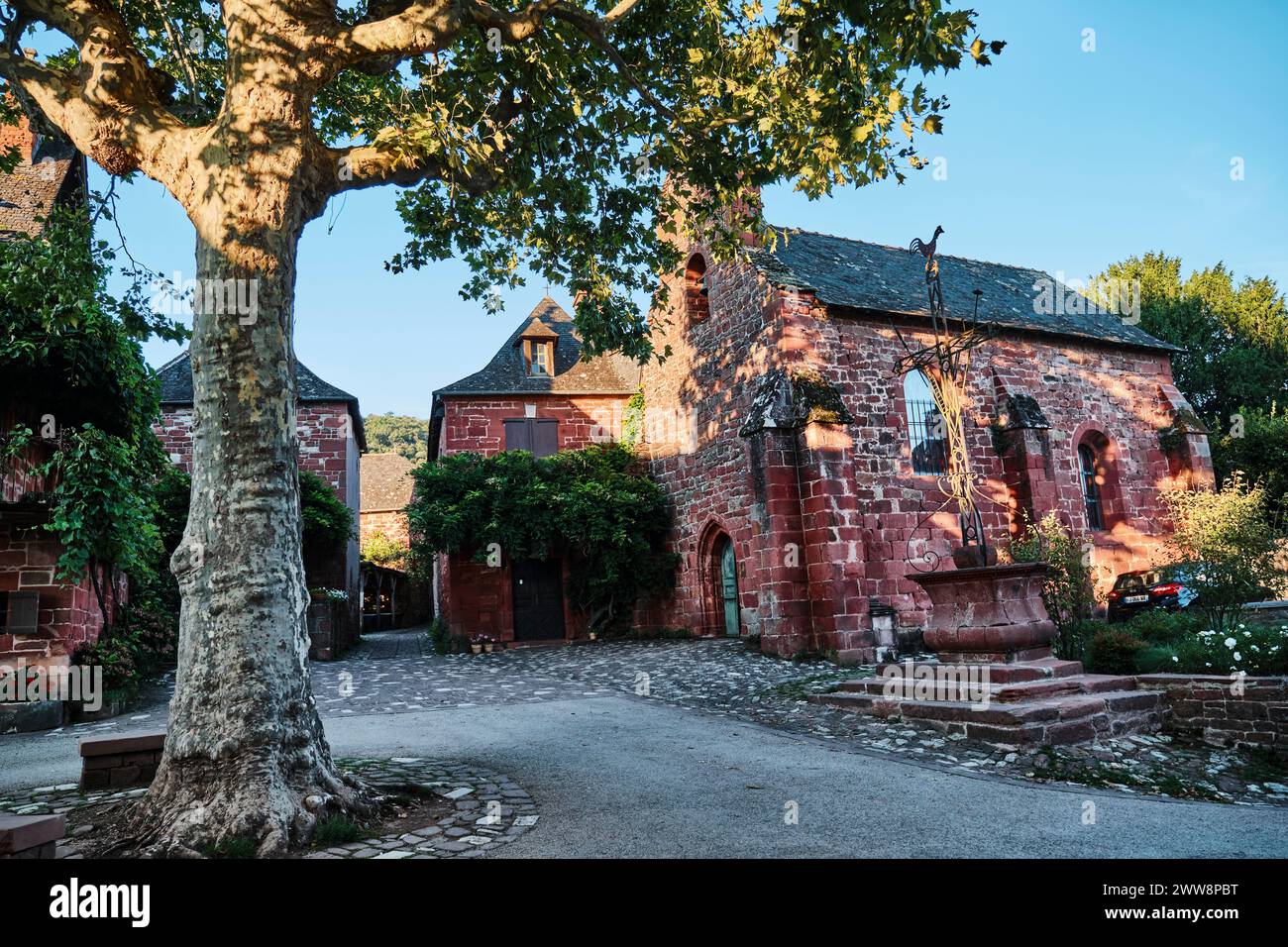 Collonge la Rouge, France - 09 23 2021: Collonge la Rouge one of the ...