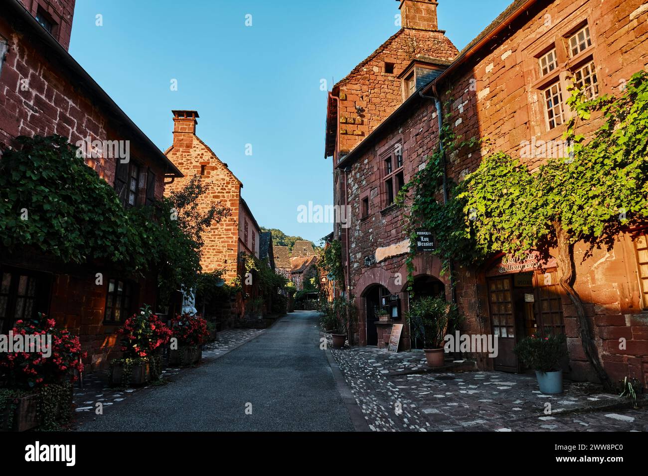 Collonge la Rouge, France - 09 23 2021: Collonge la Rouge one of the ...
