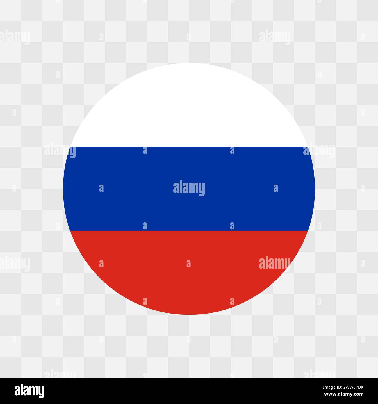 Russia flag circle hi-res stock photography and images - Alamy