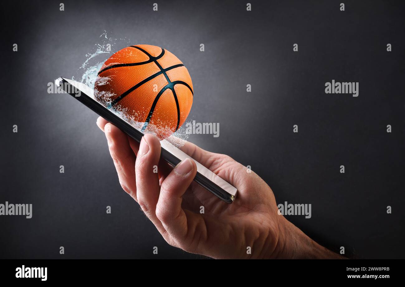 Hand smartphone fan hi-res stock photography and images - Alamy