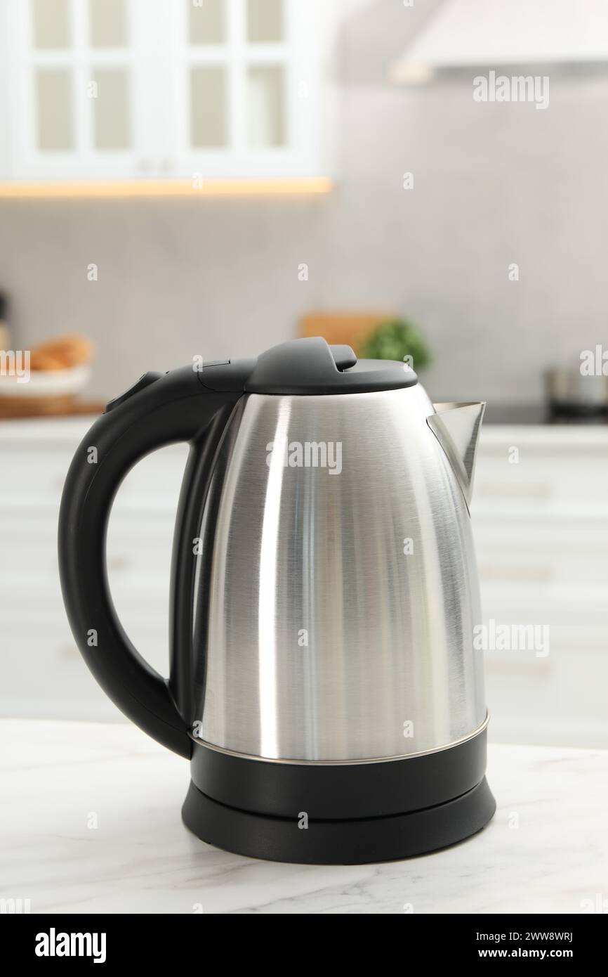 Modern breakfast on kitchen table hi-res stock photography and images ...