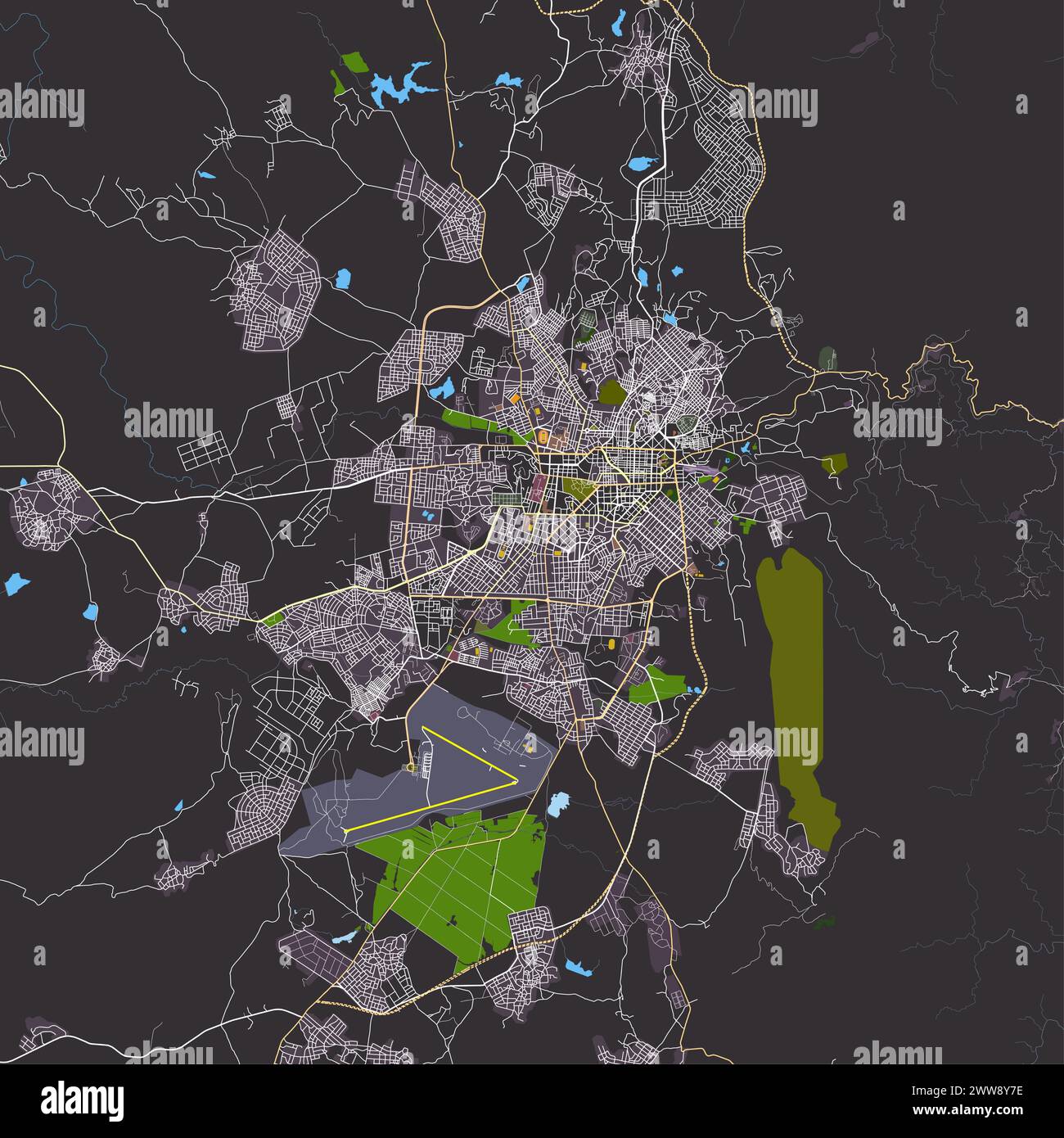 City map of Asmara, Eritrea Stock Vector Image & Art - Alamy