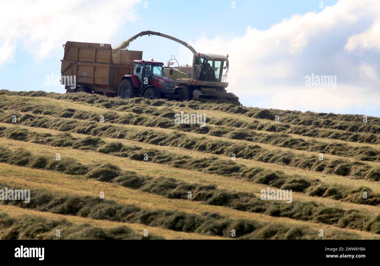 Silage trailers hi-res stock photography and images - Alamy