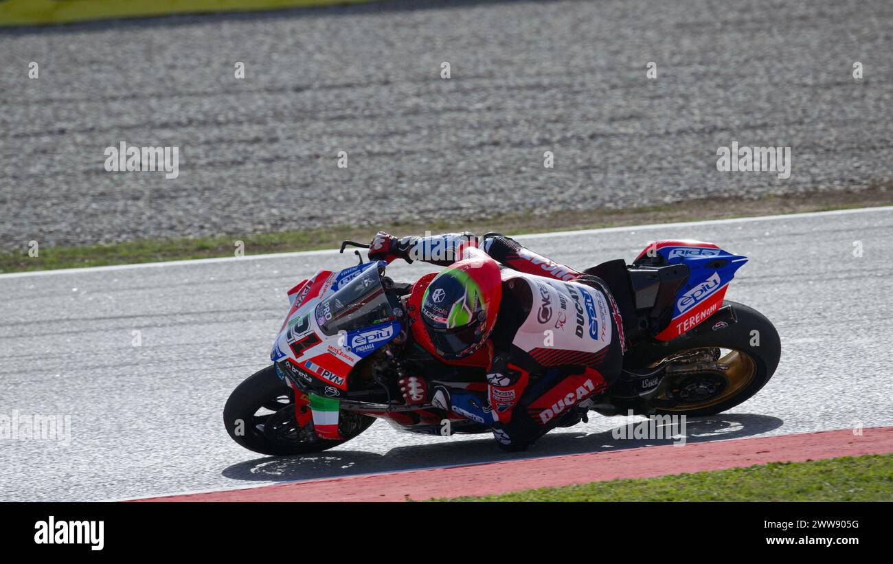 NÂ°21 Michael Ruben Rinaldi ITA Ducati Panigale V4 R Team Motocorsa ...