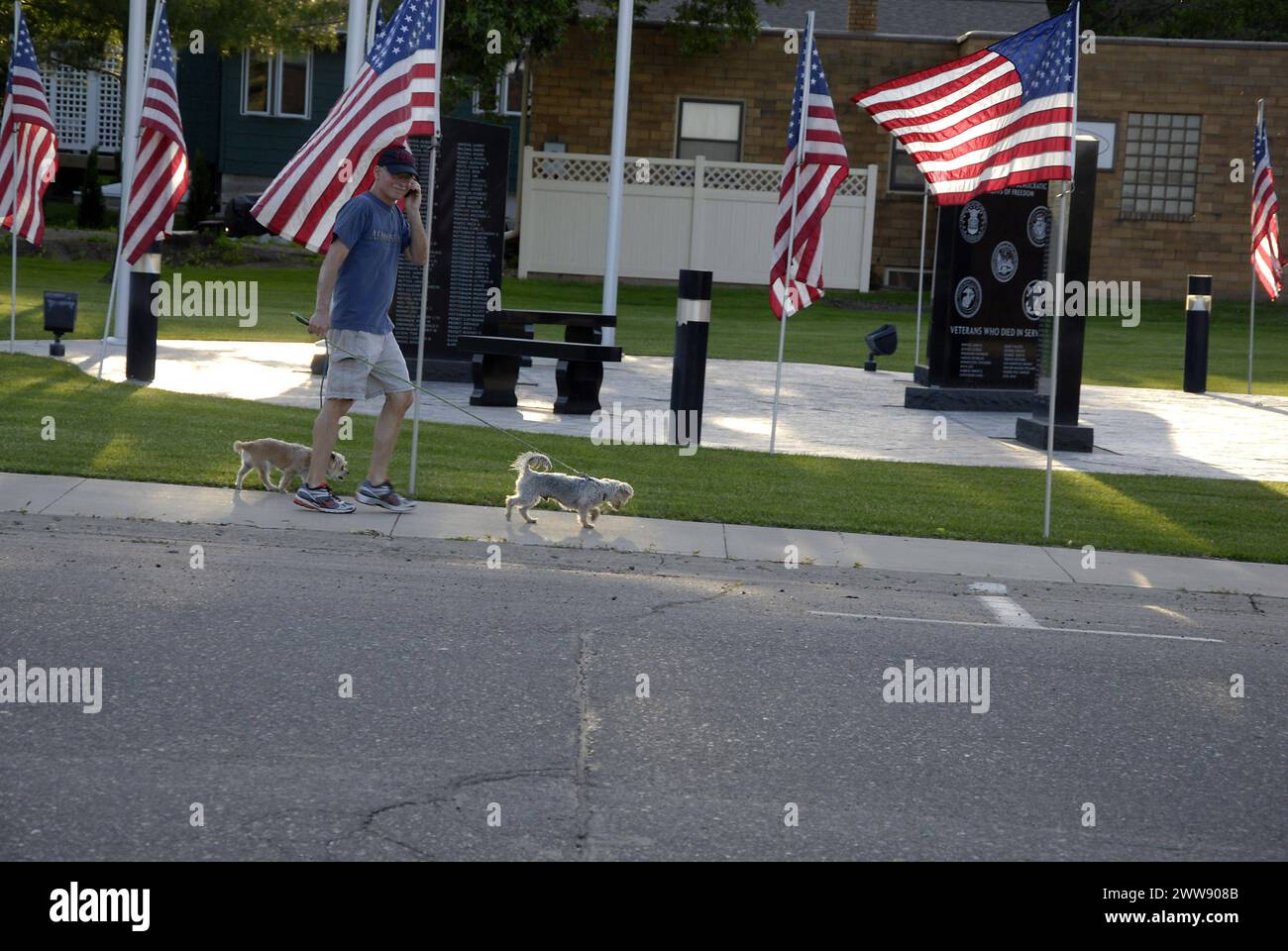 Alton /Iowa /USA/ 14-june 2014 Life in small town alton iowa rular ...