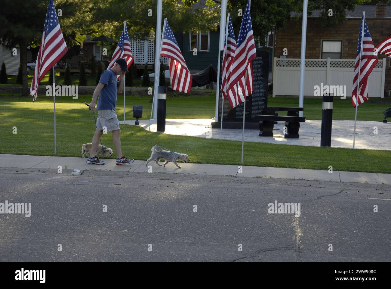 Alton /Iowa /USA/ 14-june 2014 Life in small town alton iowa rular ...