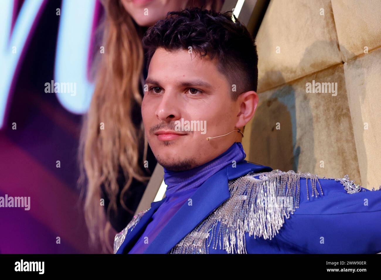 Tänzer Alexandru Ionel in der zweiten Live-Show bei der 17. Staffel der ...