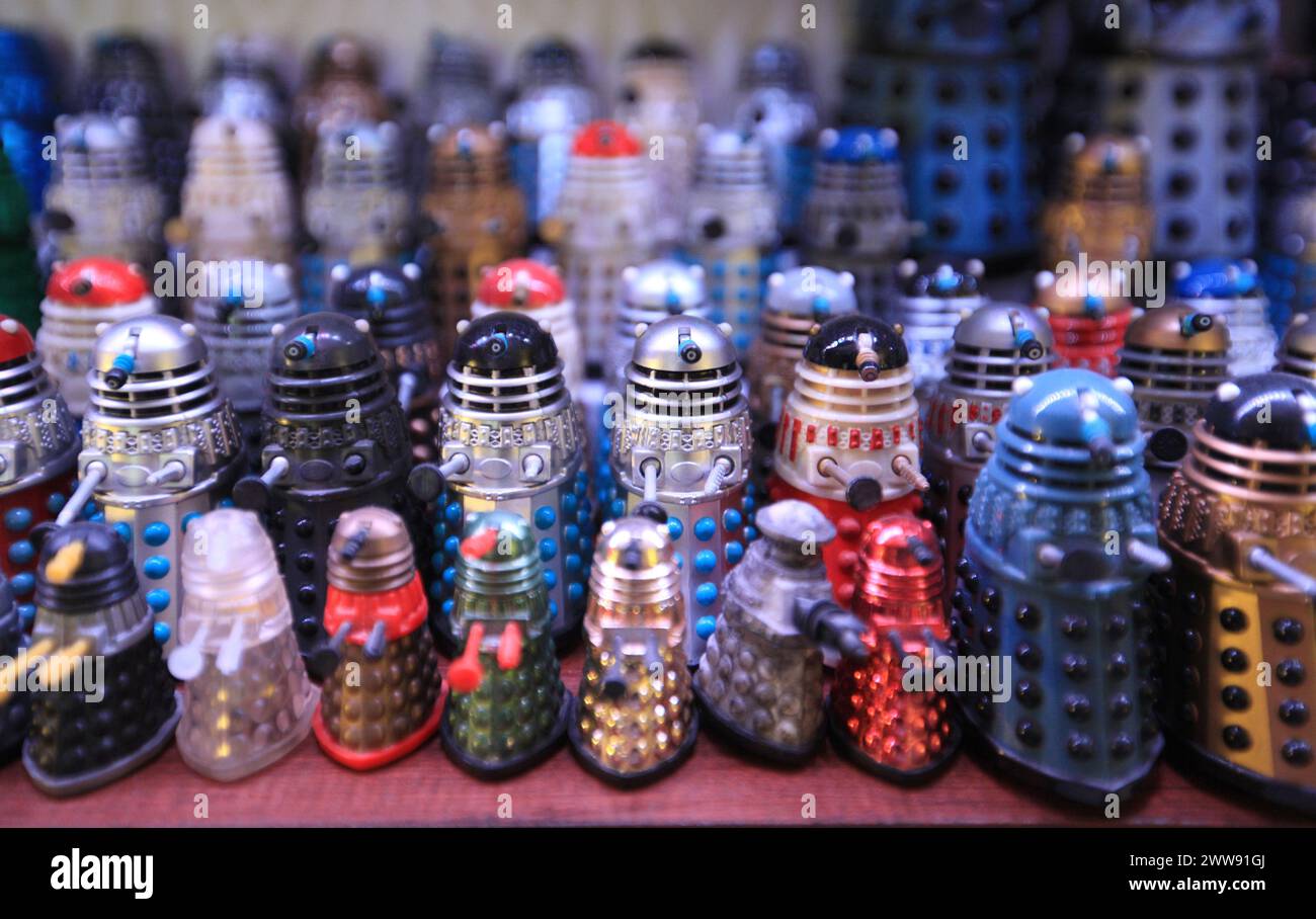 19/06/13 To celebrate the fiftieth year of Dr. Who, Rob Hull proudly ...
