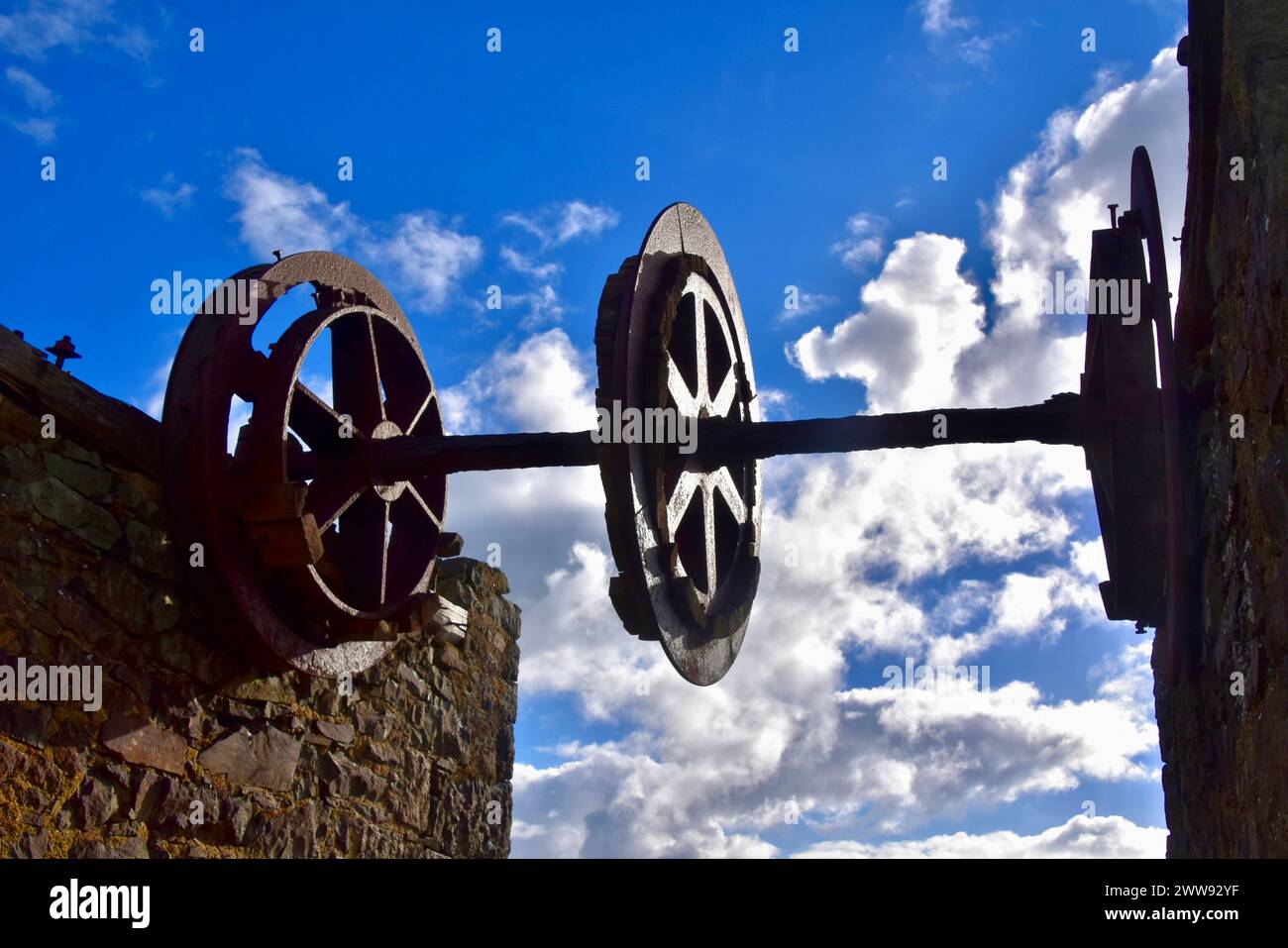 Winding gear hi-res stock photography and images - Alamy