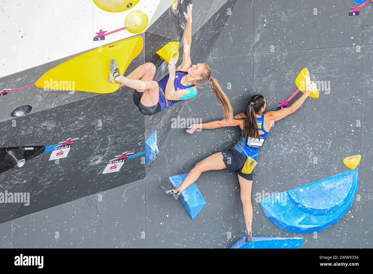 Ievgeniia Kazbekova (Ukraine), Eliska Adamovska (Czech Republic). Sport ...
