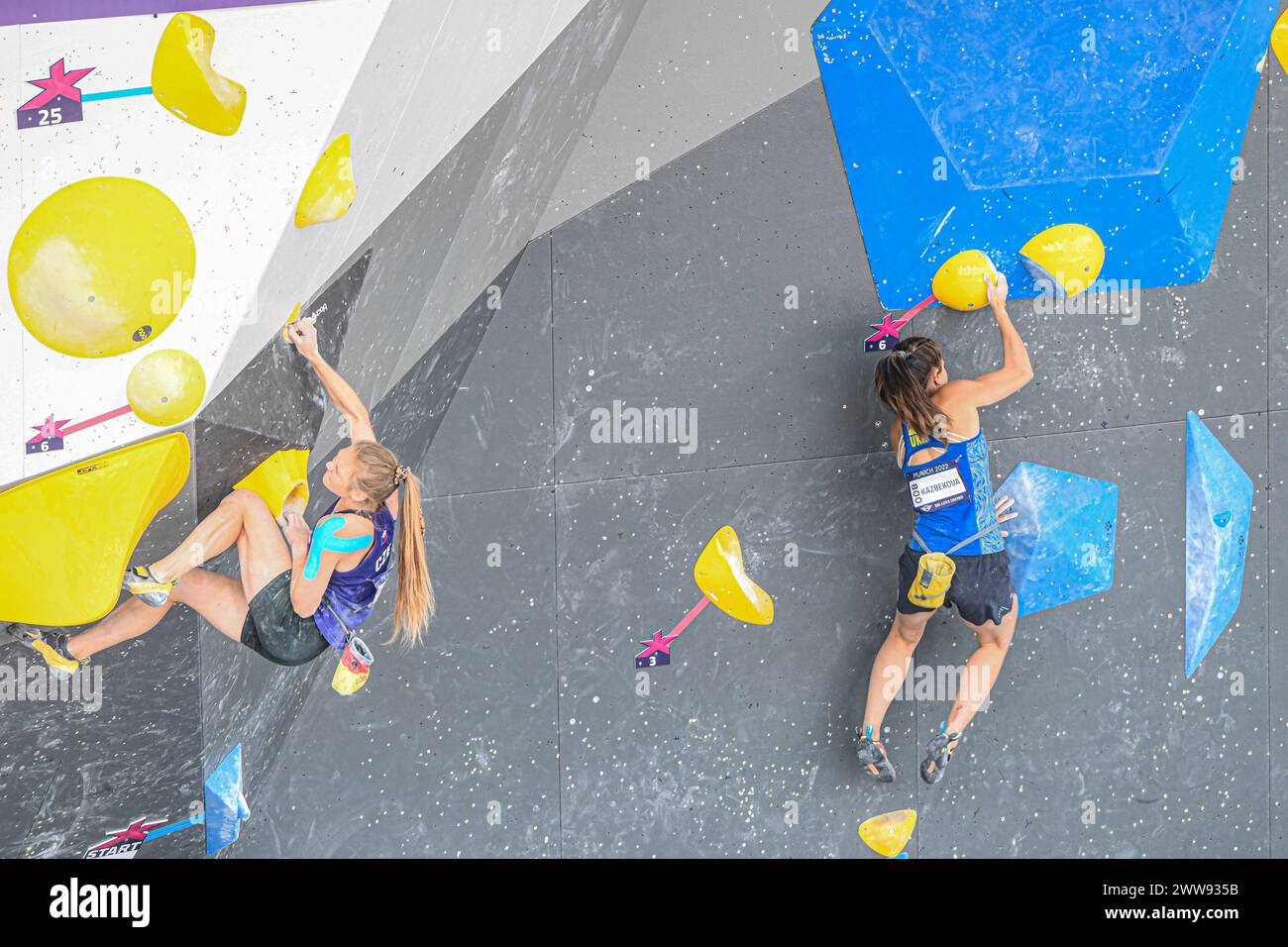 Ievgeniia Kazbekova (Ukraine), Eliska Adamovska (Czech Republic). Sport ...