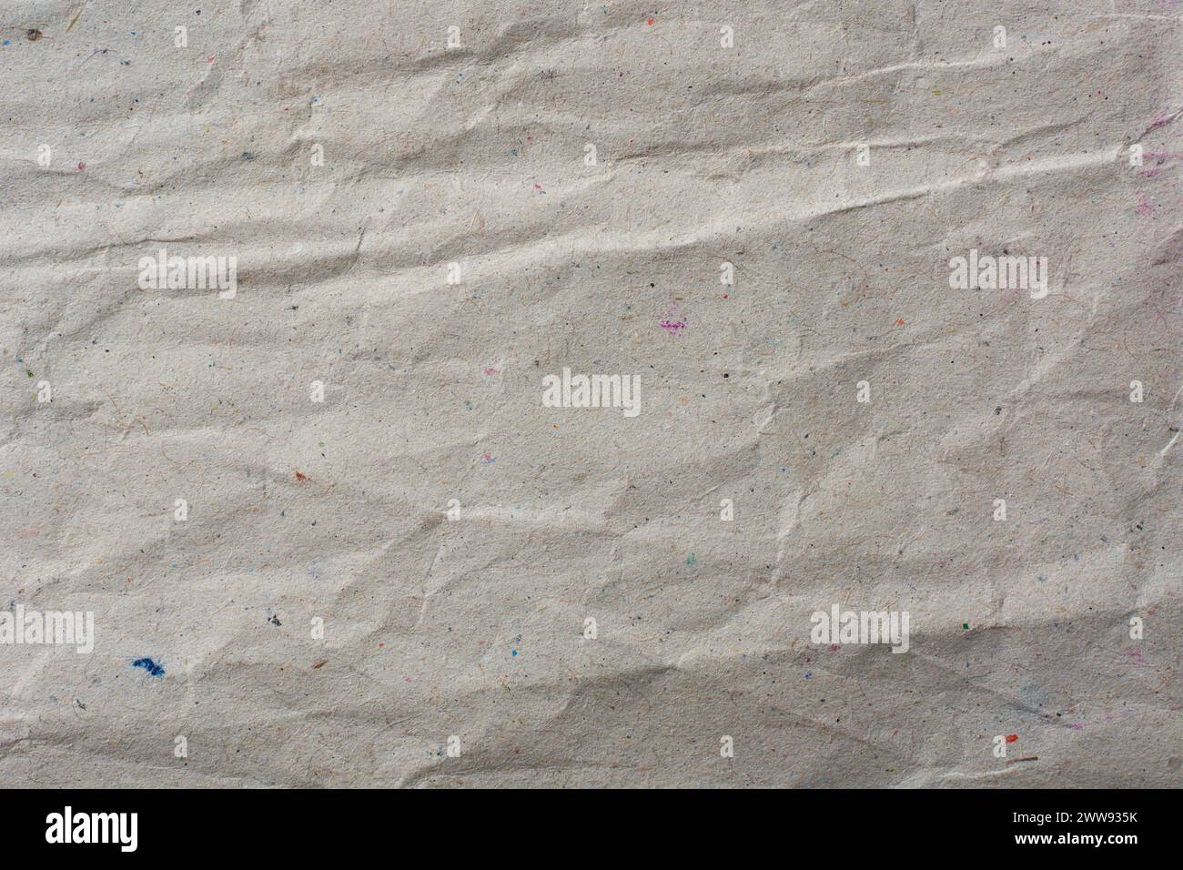 blank crumpled craft paper background texture, aka wrinkled kraft paper ...