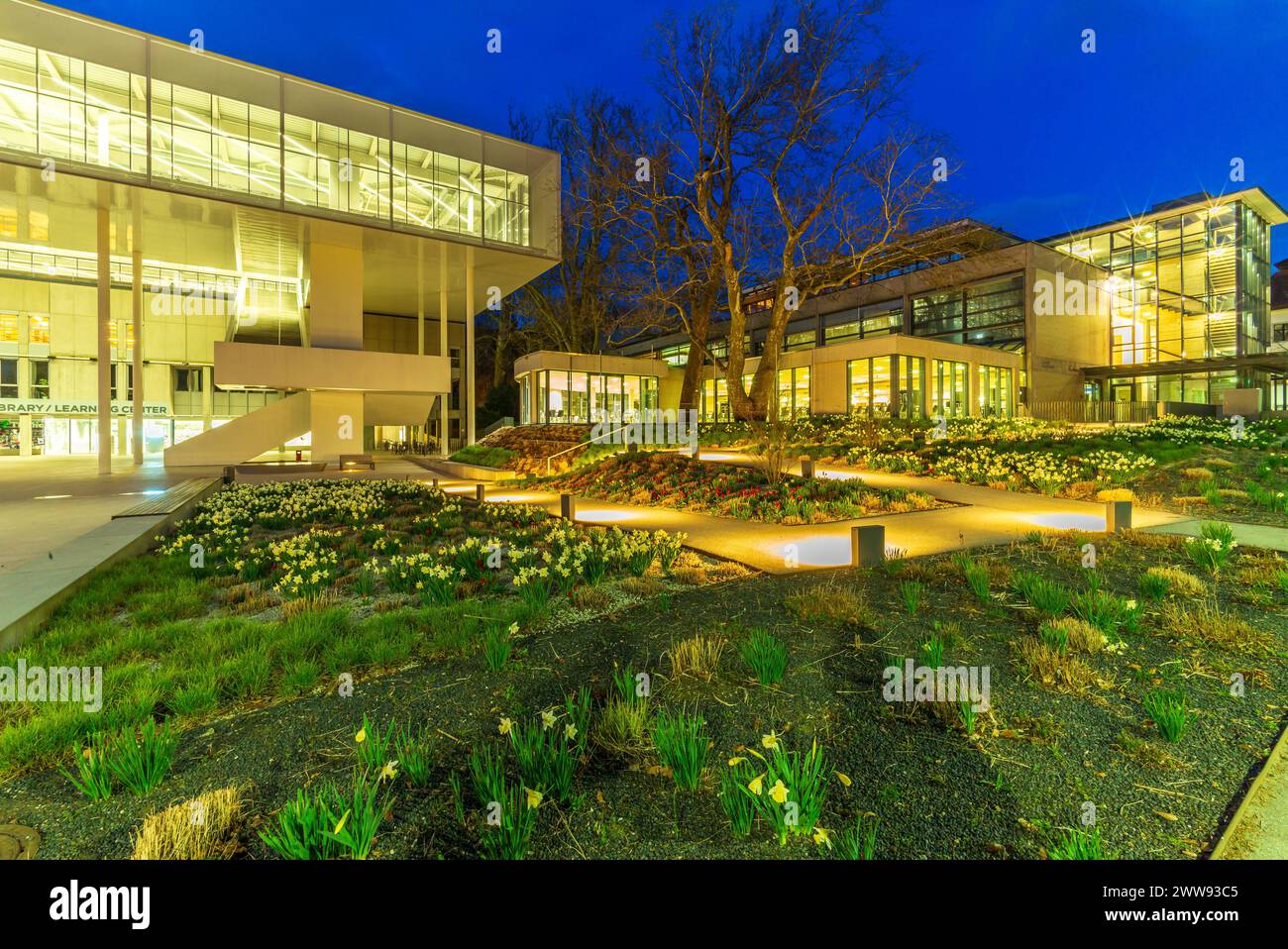 linz, austria, 21 march 2024, johannes kepler university, jku, library ...
