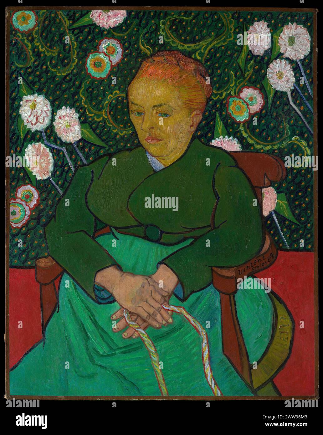 La Berceuse (Woman Rocking a Cradle; Augustine-Alix Pellicot Roulin ...